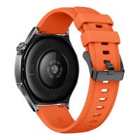 China Eraysun Silicone Watch Strap for Huawei GT5 46mm 41mm Sports Adjustable Black Buckle Replacement Smart Watch Band Bracelet for sale