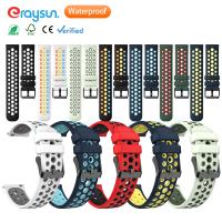 China Eraysun 22mm Silicone Watch Band Bracelet Fashion New Style for Huawei GT4 Luxury Breathable Adjustable Sport Smart Watch Band for sale