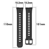 China Eraysun Soft Silicone Strap for Huawei Band 10/9/8 NFC Watch Bracelet Replacement Sport Adjustable Accessories Luxury Watch Band for sale