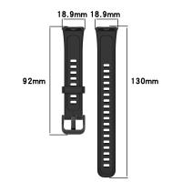 China Eraysun Silicone Strap for Huawei Band 8/9/10 NFC Replacement Wristband Soft TPU Sport Bracelet Breathable Smart Watch Bands for sale