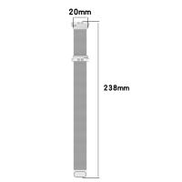 China Eraysun Milanese Loop Strap for Honor Choice ROSSINI 2i Accessories Stainless Steel Metal Magnetic Fit3 Band for sale