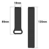 China Eraysun Sport Wristband Strap for Huawei Watch GT5/Pro 46mm for Redmi Watch5 Active 22mm Two-color Magnetic Silicone Watch Band for sale