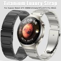 China Eraysun  22mm Flat Buckle Titanium Strap Universal Watch Band for Huawei Watch GT4 46mm/Ultimate/4pro/GT3 Pro 46mm for sale