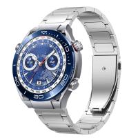 China Eraysun  22mm Flat Buckle Titanium Strap Universal Watch Band for Huawei Watch GT4 46mm/Ultimate/4pro/GT3 Pro 46mm for sale