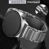 China Eraysun  22mm 3 Beads Buckle Titanium Strap Universal Watch Band for Huawei 1/Samsung for sale