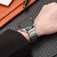 China Eraysun  22mm 3 Beads Buckle Titanium Strap Universal Watch Band for Huawei 1/Samsung for sale