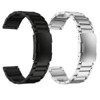 China Eraysun  22mm 3 Beads Buckle Titanium Strap Universal Watch Band for Huawei 1/Samsung for sale