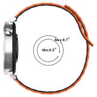 China Soft for Huawei Watch GT5 41mm GT5 Pro 42mm Sport Wristband Strap Industrial 18mm Two-color Magnetic Silicone Watch Bands for sale