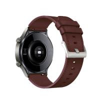 China Eraysun Leather Watch Straps Genuine 22mm Leather Strap for Huawei Watch GT 2 GT2 Pro Replacement Vintage Smart Watch Band for sale