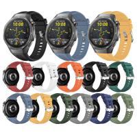 China Eraysun Sport Silicone Strap for Huawei Watch Gt5 Pro Universal High Quality Breathable Adjustable Silicone Band for sale