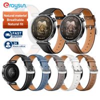 China Eraysun Leather 18mm 22mm 20mm Strap for Huawei Watch GT5 4 46mm WATCH 4 Pro GT 3 GT2 Pro 42mm Soft Replacement Watch Bands for sale