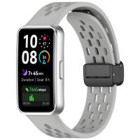 China Eraysun Silicone Fashion Sport Watch Strap for Band 10 9 8 NFC Replacement Breathable High Quality Butterfly Buckle for sale