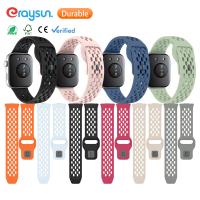 China Eraysun Sport Bracelet for Huawei Watch Fit 3 Strap Hollow Silicone Wristband Replaceable Breathable Smartwatch Band for sale
