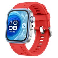 China Eraysun Luxury for Huawei Watch Fit4 Strap Wave Design Silicone Sports Sweatproof Breathable Fashion Smartwatch Band for sale