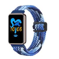 China Eraysun Elastic Nylon Solo Watch Strap for Honor Band 10 9 Women Men Loop Braided Adjustable Magnetic Clasp Watch Bands for sale