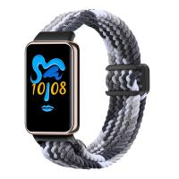 China Eraysun Elastic Nylon Solo Watch Strap for Honor Band 10 9 Women Men Loop Braided Adjustable Magnetic Clasp Watch Bands for sale