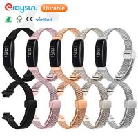 China Magnetic 16mm Milanese Watch Band for Fitbit Inspire Strap Bracelet for Inspire 1/2 Stainless Steel Adjustable Watch Bands for sale