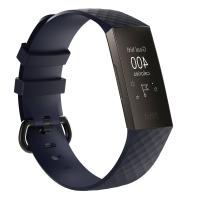 China Eraysun Replacement Watch Strap Fitness Sport Breathable Wristband for Fitbit Charge 3/4 & Charge 3 SE Rubber Watch Bands for sale