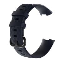 China Eraysun Replacement Watch Strap Fitness Sport Breathable Wristband for Fitbit Charge 3/4 & Charge 3 SE Rubber Watch Bands for sale