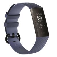 China Eraysun Replacement Watch Strap Fitness Sport Breathable Wristband for Fitbit Charge 3/4 & Charge 3 SE Rubber Watch Bands for sale