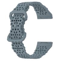 China Eraysun Carved Watch Strap for Fitbit Versa 4 Women Men, Breathable Waterproof Sport Watch Band Replacement Strap for sale