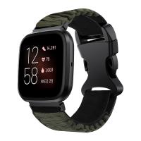 China Eraysun Belt Fabric Smartwatch Band for Fitbit Versa  1 2  Stainless Steel+Nylon+ABS Style Bracelet Sport Watch Bands for sale
