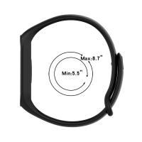 China Eraysun New Arrival Silicone Watch Bracelet Strap for Xiaomi Mi Band 7 6 5 NFC Band Rubber Watch Strap Bracelet Accessories for sale