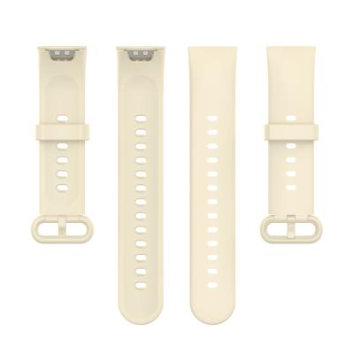 China Eraysun Factory Direct Sale Watch Pure Color Band for Redmi Smart Watch 2 Soft Silicone  Watchband Strap for Mi Watch for sale