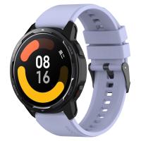 China 22mm Silicone Band for Mi Watch Universal Replacement Watchband for Xiaomi Color2 With Black Stainless Steel Buckle for sale
