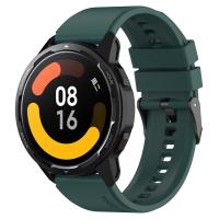 China 22mm Silicone Band for Mi Watch Universal Replacement Watchband for Xiaomi Color2 With Black Stainless Steel Buckle for sale