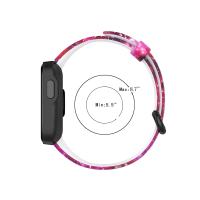China Eraysun Printed Silicone Band for Xiaomi Watch Lite/Redmi Watch Watchband Bracelet Strap Watermark Pattern Wristband for sale