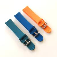 China Eraysun 22mm Curved End Silicone Watch Strap for Xiaomi Watch S1 Pro for sale