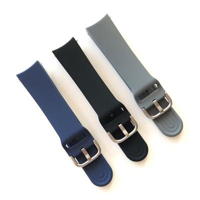 China Eraysun 22mm Curved End Silicone Watch Strap for Xiaomi Watch S1 Pro for sale
