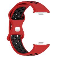 China Eraysun Two Colors Silicone Strap Soft Rubber Waterproof Fashion Smart Watch Band Accessories for Xiaomi Band 8 Pro for sale