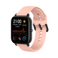 China Sport Silicone Watchband Strap for Xiaomi Huami Amazfit GTS/GTR 42mm/ Bip Lite Smart Watch Bracelet Band Colorful Replace Correa for sale
