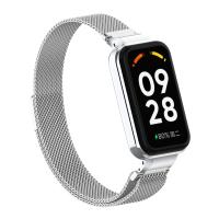 China Milanese Magnetic Loop Smart Band Breathable Metal Strap Sport Stainless Steel Strap Replacement for Redmi Watch 2 Band for sale
