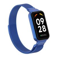 China Milanese Magnetic Loop Smart Band Breathable Metal Strap Sport Stainless Steel Strap Replacement for Redmi Watch 2 Band for sale
