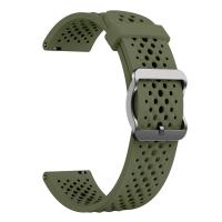 China Eraysun Luxury Breathable Elastic Silicone Watch Band for Watch S4 Sport for sale