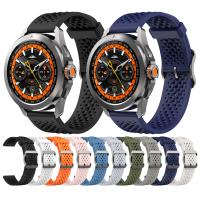 China Eraysun Luxury Breathable Elastic Silicone Watch Band for Watch S4 Sport for sale