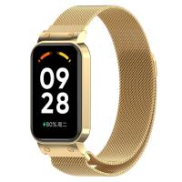 China Eraysun Colorful Integrated Milanese Stainless Steel Strap Fashion Smart Watch Band Accessories for Xiaomi Smart Band 8 Active for sale