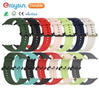 China Eraysun Silicone Watch Strap for Xiaomi Mi Band 9 Active for Redmi Band 3 Replaceable Bracelet Sport Silicone Smart Watch Bands for sale