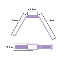 China Eraysun Silicone Watch Strap for Xiaomi Mi Band 9 Active for Redmi Band 3 Replaceable Bracelet Sport Silicone Smart Watch Bands for sale