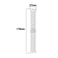China Eraysun Breathable Stainless Steel Watch Band for Mi Band 9Pro/8Pro & Redmi Watch 4 Smart Watch for sale