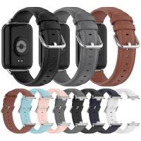 China Eraysun Leather Watch Strap for Mi Band 8 Pro 9 Pro Bracelet Watchbands for Redmi Watch4 Replacement Mens Watches Leather Band for sale