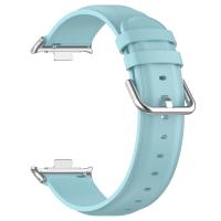China Eraysun Leather Watch Strap for Mi Band 8 Pro 9 Pro Bracelet Watchbands for Redmi Watch4 Replacement Mens Watches Leather Band for sale