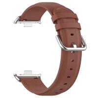 China Eraysun Leather Watch Strap for Mi Band 8 Pro 9 Pro Bracelet Watchbands for Redmi Watch4 Replacement Mens Watches Leather Band for sale