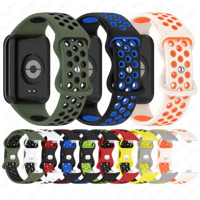 China Eraysun Luxury Elastic Silicone Strap for Mi Band 8 Pro 9 Pro Breathable Smart Watch Redmi Watch 4 Custom Band Bracelet for sale