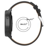 China Luxury Genuine Leather Watch Band Bracelet Replacement Wristband for Xiaomi Watch S4 22mm 20mm Adjustable Strap for sale