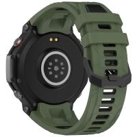 China Eraysun Rubber Strap for Amazfit T-REX3 Two Colors Sport Adjustable Breathable Silicone Watch Band Bracelet for sale