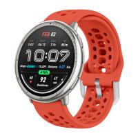 China Eraysun Luxury Soft Silicone Adjustable Strap for Amazfit Active 2 Sport Breathable Replaceable Waterproof Smart Watch Band for sale